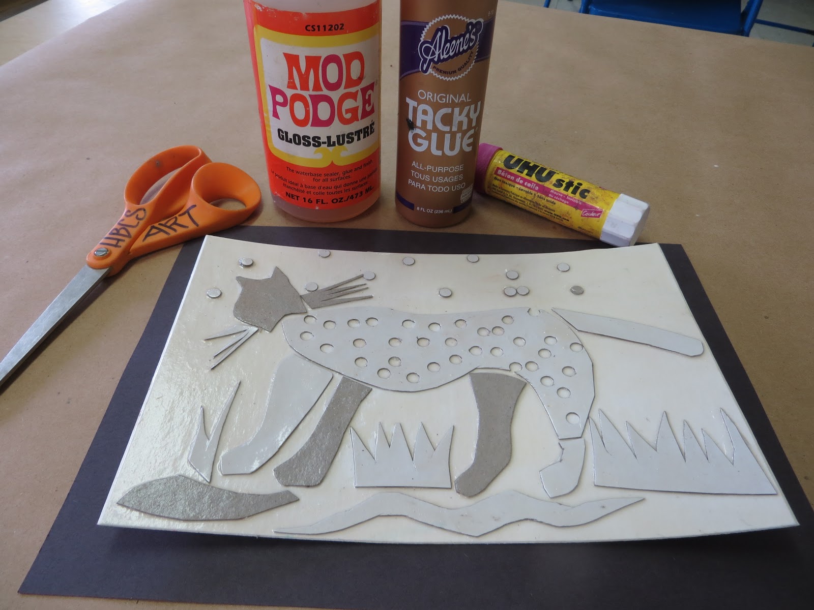 Time for Art!: COLLAGRAPHY FOR KIDS