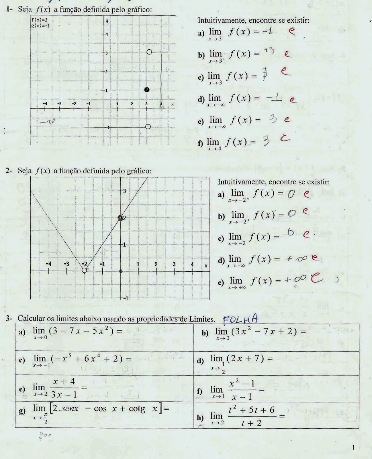 Exercicios De Calculo 1 - ZULEDU