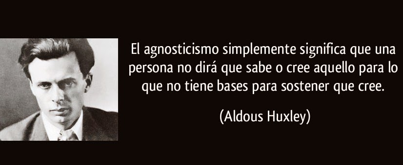 APUNTES DESDE LA CUEVA: ¿QUÉ ES EL AGNOSTICISMO?