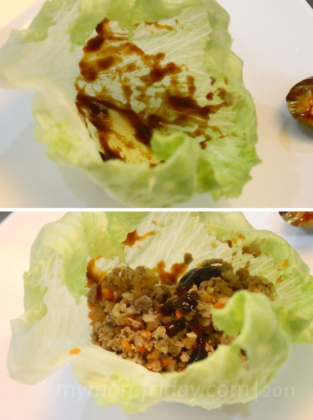 My Mom-Friday: Foodie Friday: Fresh Lettuce Wrap and Spring Roll