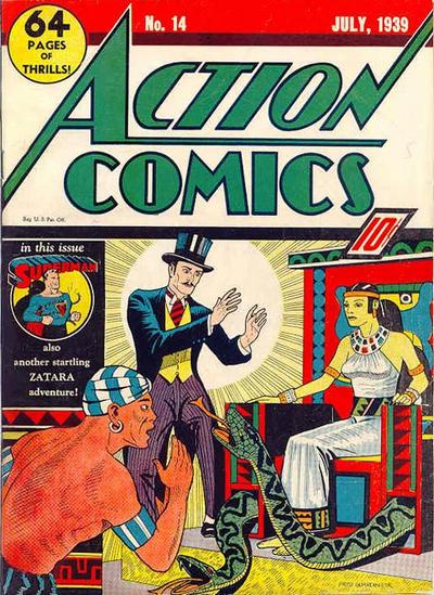 1935-Present: A Comics Odyssey: June 1939: Action Comics #14; Adventure ...