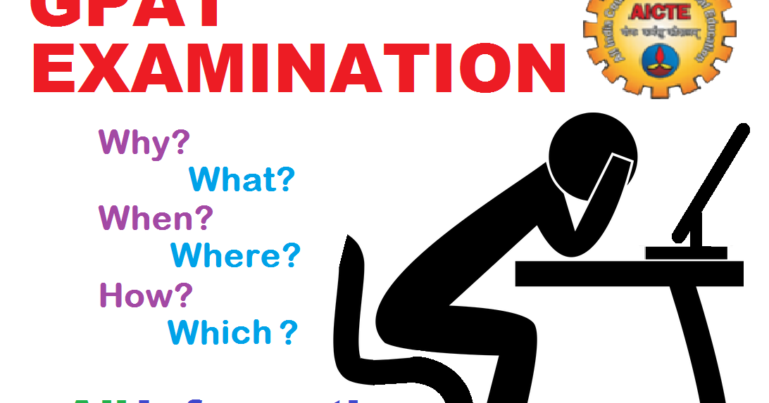 All the information on GPAT exam | What, why, where, when, which, how ...