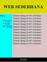Contoh Sebuah Website Sederhana Yang Mudah Ditiru | Cara Membuat Blog ...