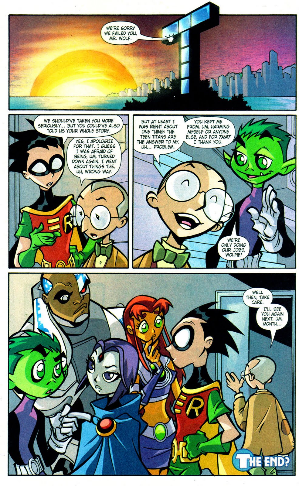 Teen Titans GO!: #13 What Time is it, Mr. Wolf?