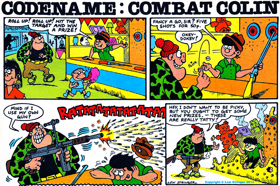 Lew Stringer Comics: Combat Colin's first summer