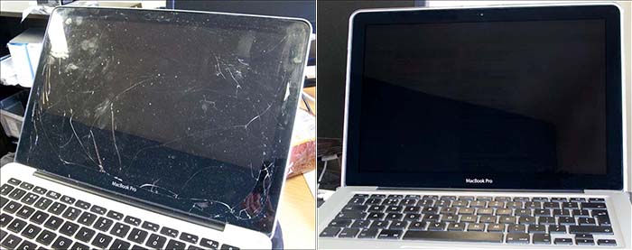 Macbook Repair - Mecnote: Bagaimana screen LCD/LED boleh rosak