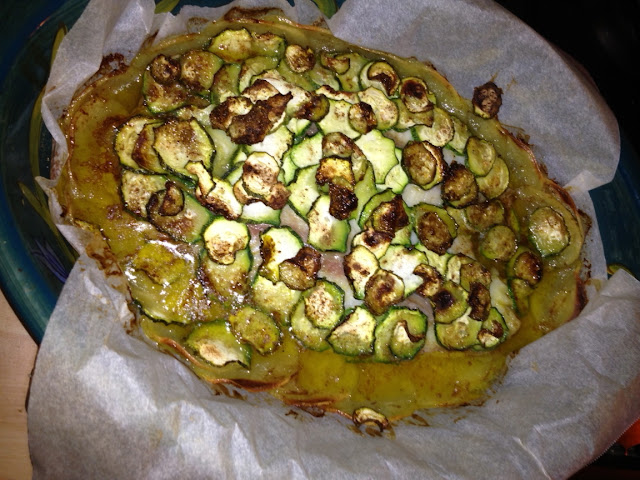 Ma chi ti Mangi...: PANGASIO AL FORNO IN LETTO DI PATATE CON ZUCCHINE ...