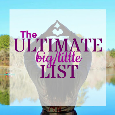 Magnolia Moon: The Ultimate Big/Little List