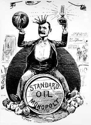U.S.P.A. History: Rockefeller Political Cartoon