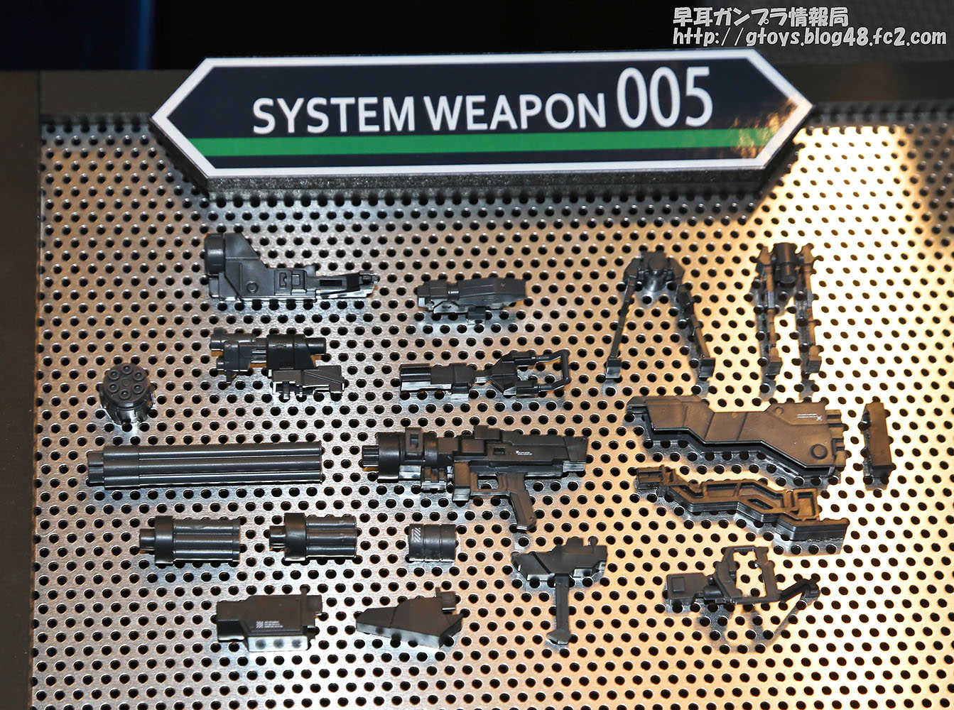 GUNDAM GUY: Bandai: Builders Parts 1/144 System Weapon 001-005 - On ...