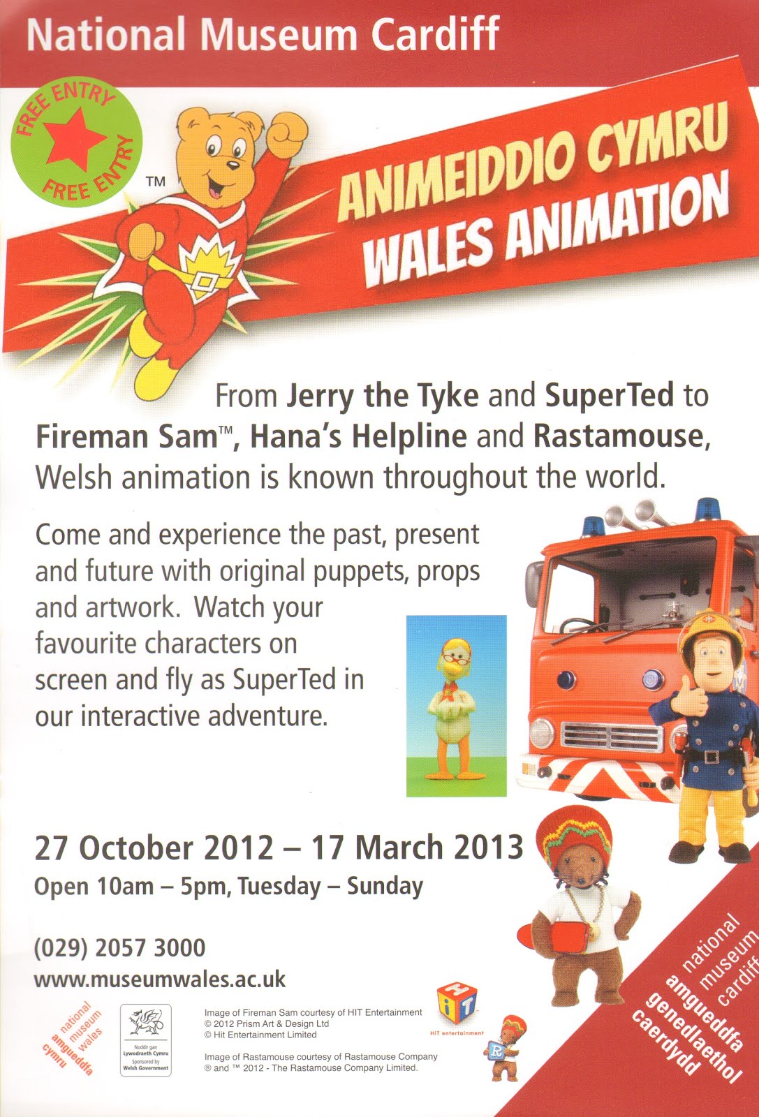 Robert Brown Animation: Wales Animation Exhibition
