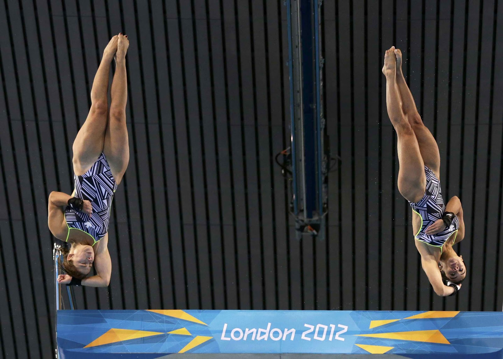 Sexy Female Divers: 2012 Olympic Games - 10m Synchronized Diving