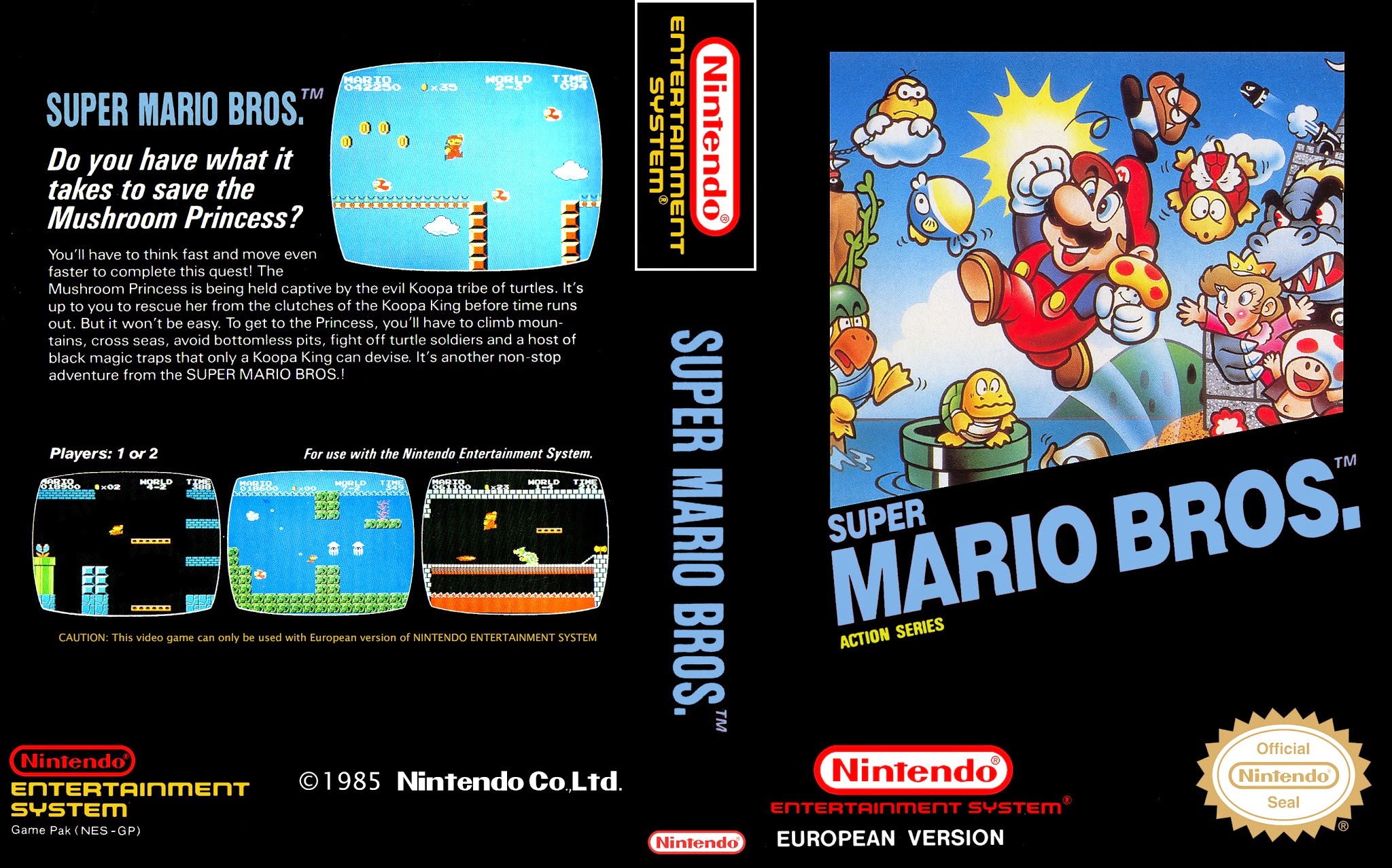 Super Mario Bros. - NES - Ultra Capas