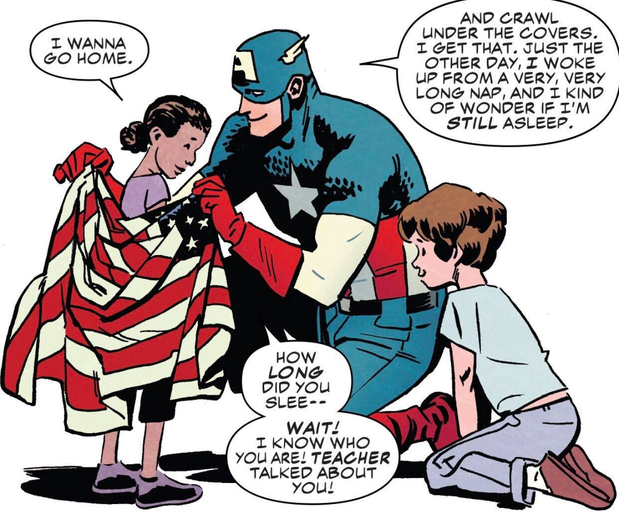 Comic Relief!: Back to the Basics: Legacy's Captain America Brings Back ...