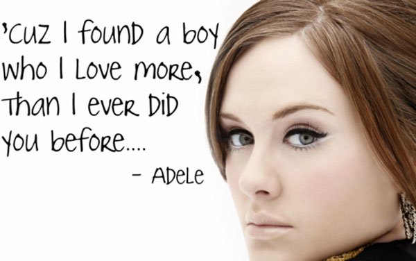 Adele Quotes. QuotesGram