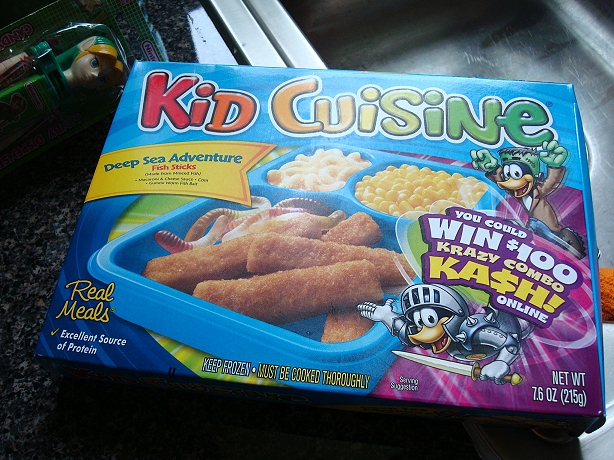 Review the World: Kid Cuisine - Deep Sea Adventure Fish Sticks