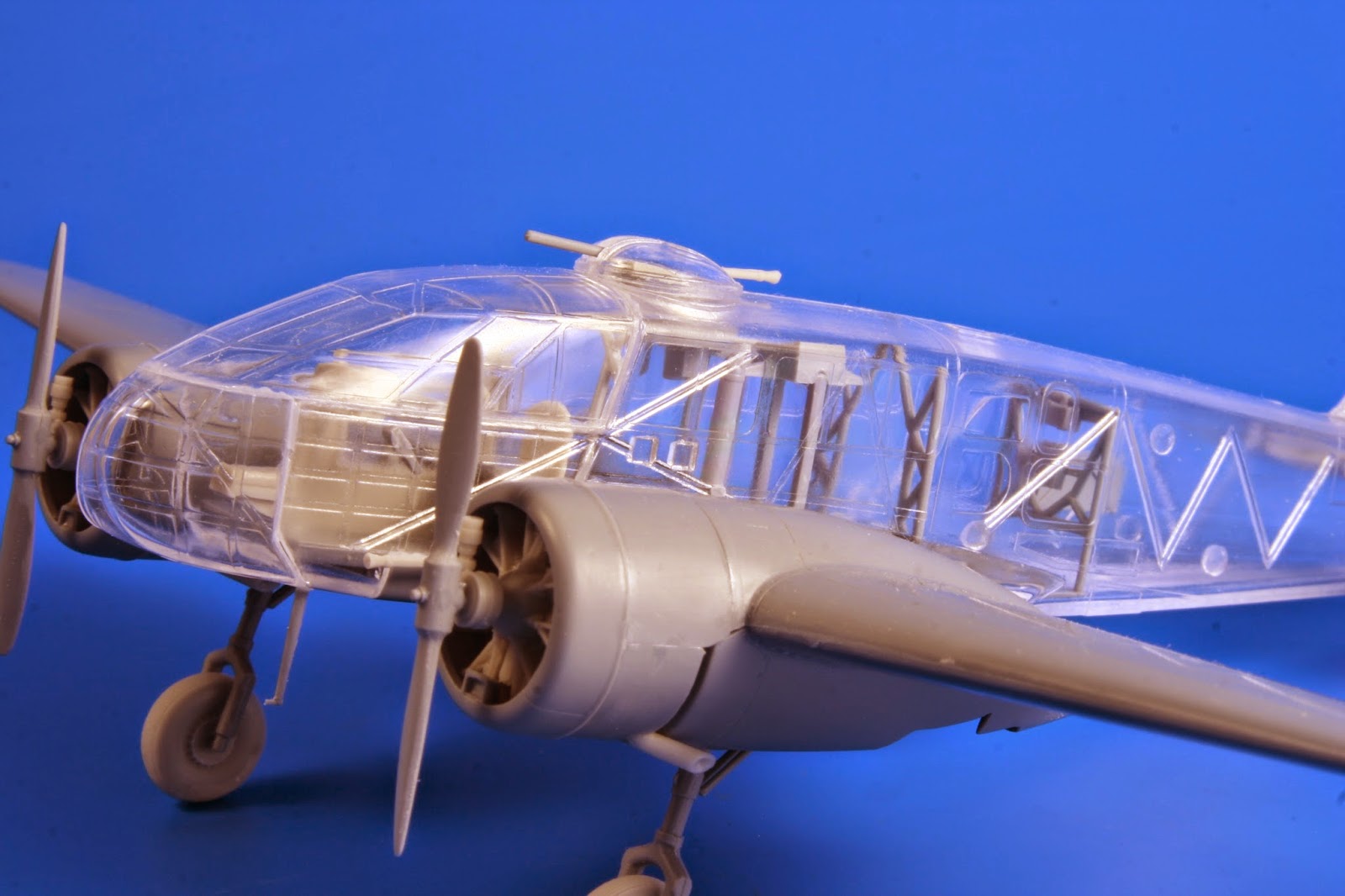 photos of our test model of the Caproni Ca.311