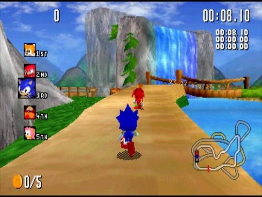 Mundo Retrogaming: Sonic R (Sega Saturn)