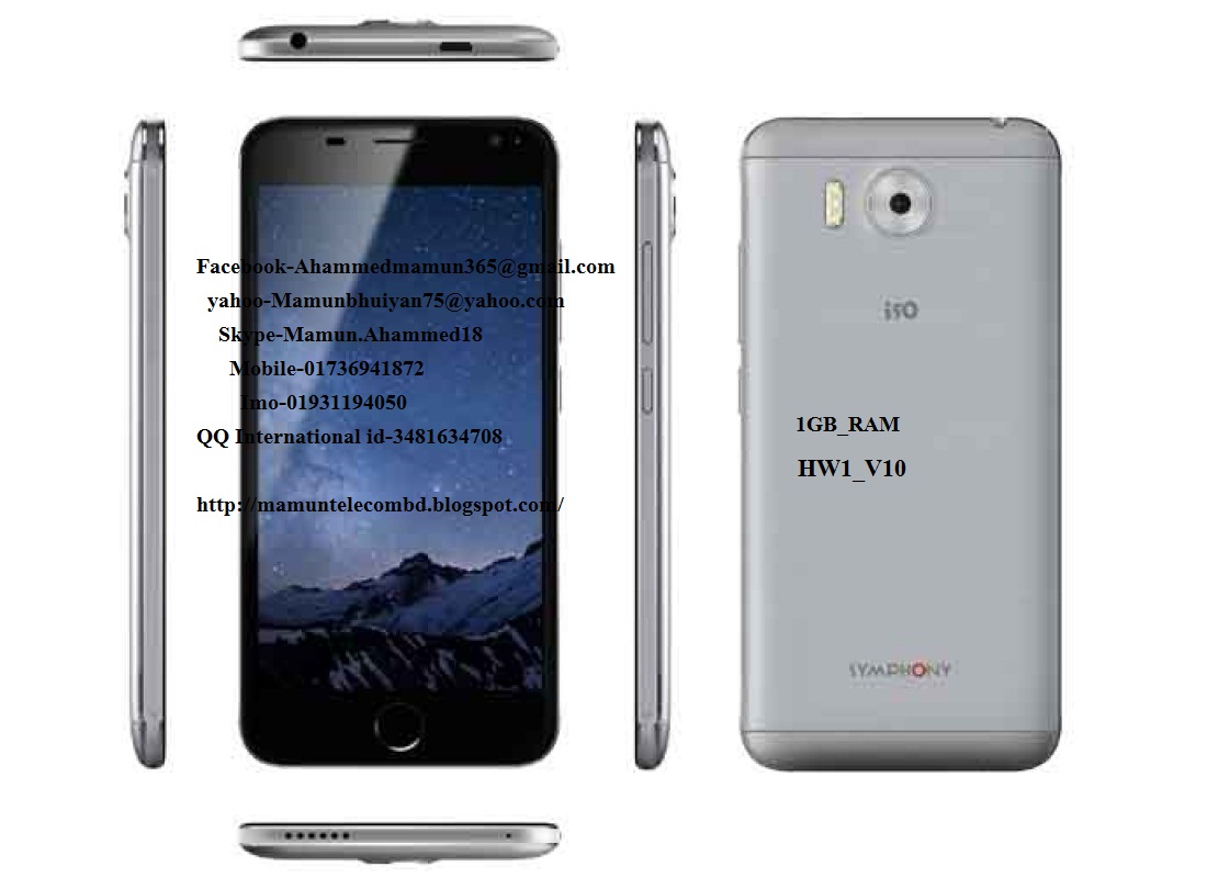 Mamun Telecom Official Firmware : Symphony_i50_MT6580__6.0__F3665 ...