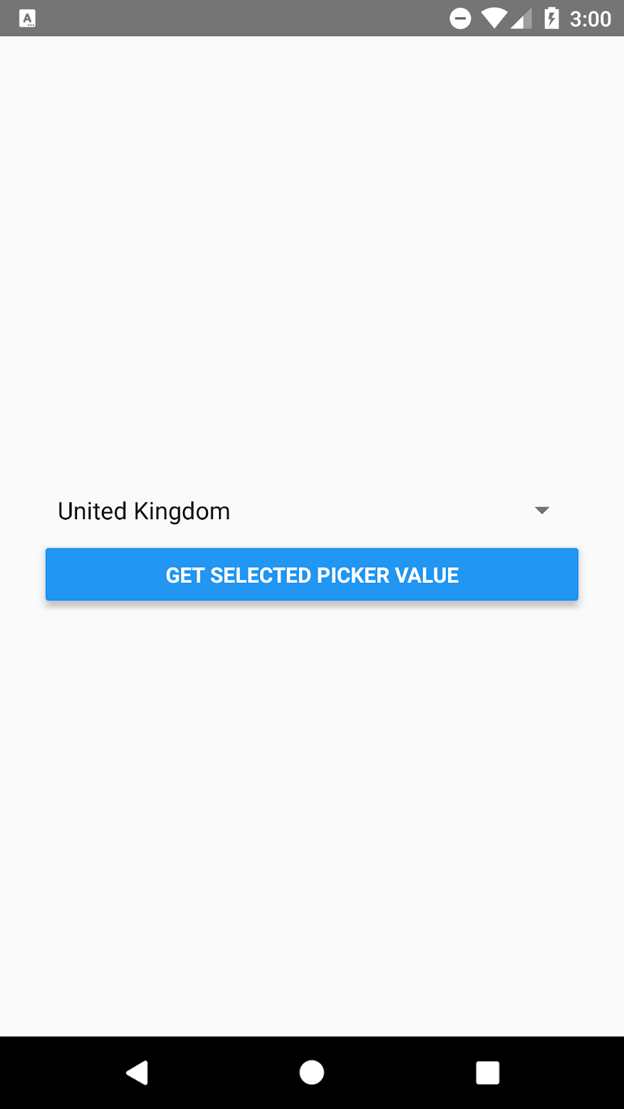 React Native Picker Spinner Dropdown Menu List Example Android Skptricks
