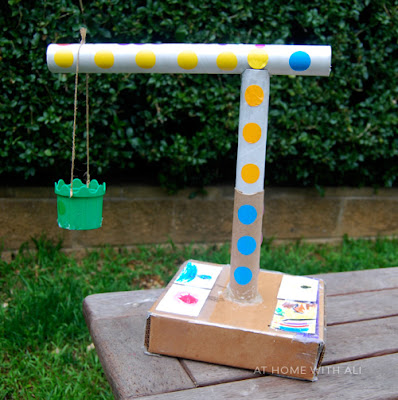 At home with Ali: Making a crane