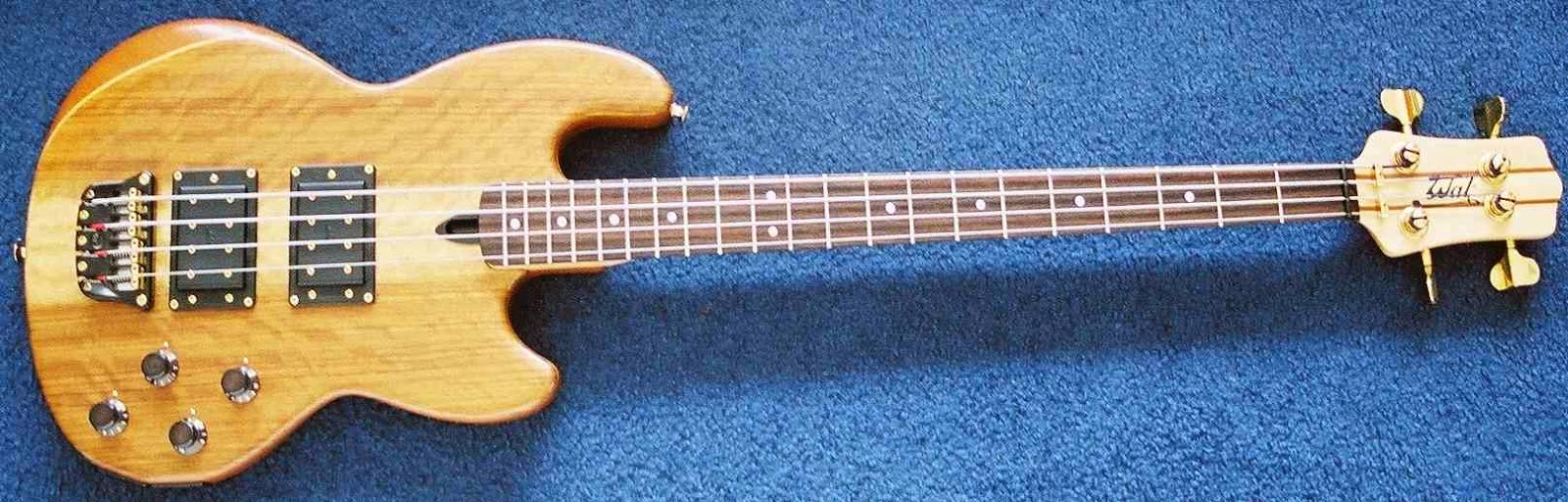 A HISTORY OF WAL BASSES: Custom Series basses (Mark I, II & III)
