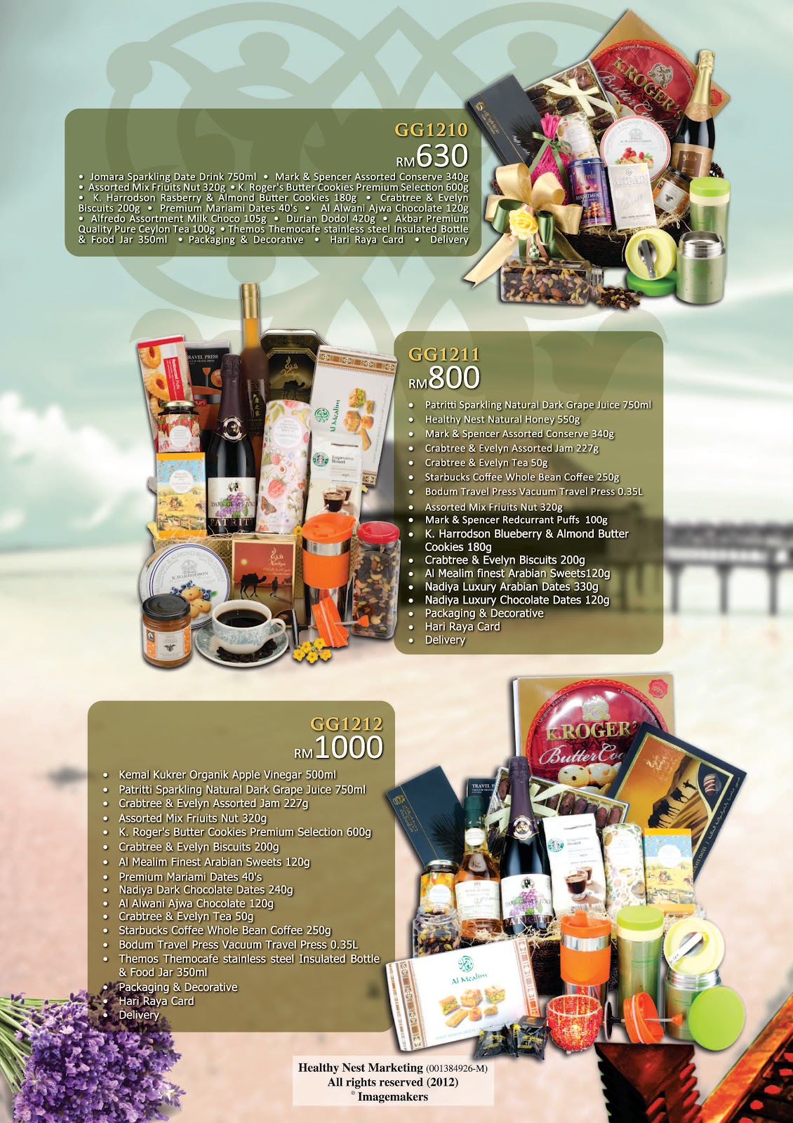 Healthy Nest Hamper: 2012 Hari Raya Hamper Catalog