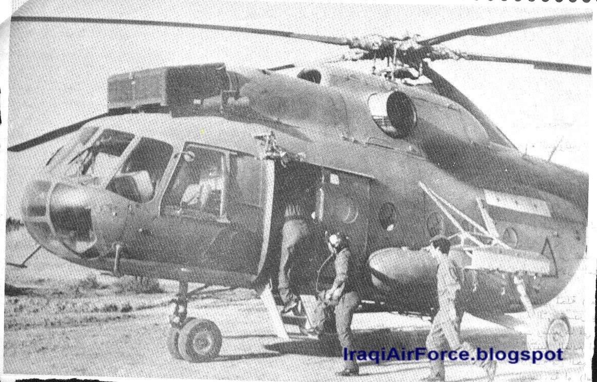 القوة الجوية العراقية Iraqi air force: مي-8 طائرة كل الواجبات والظروف