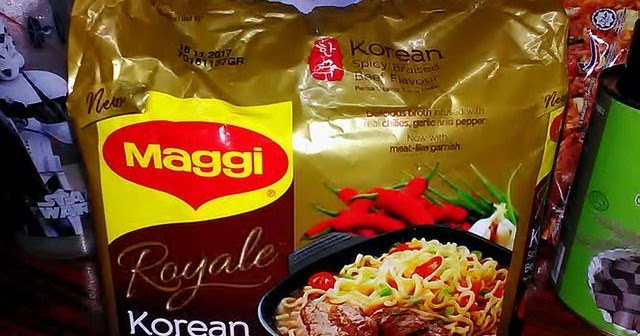 Ada Apa Dengan Ijau?: Ada Apa Dengan Maggi Royale Korean Spicy Braised Beef