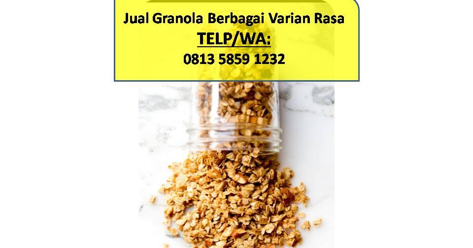 Jual Granola Murah Surabaya