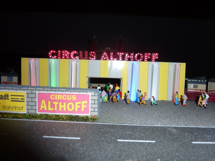 Circusmodellbau: Circus Althoff 1:87