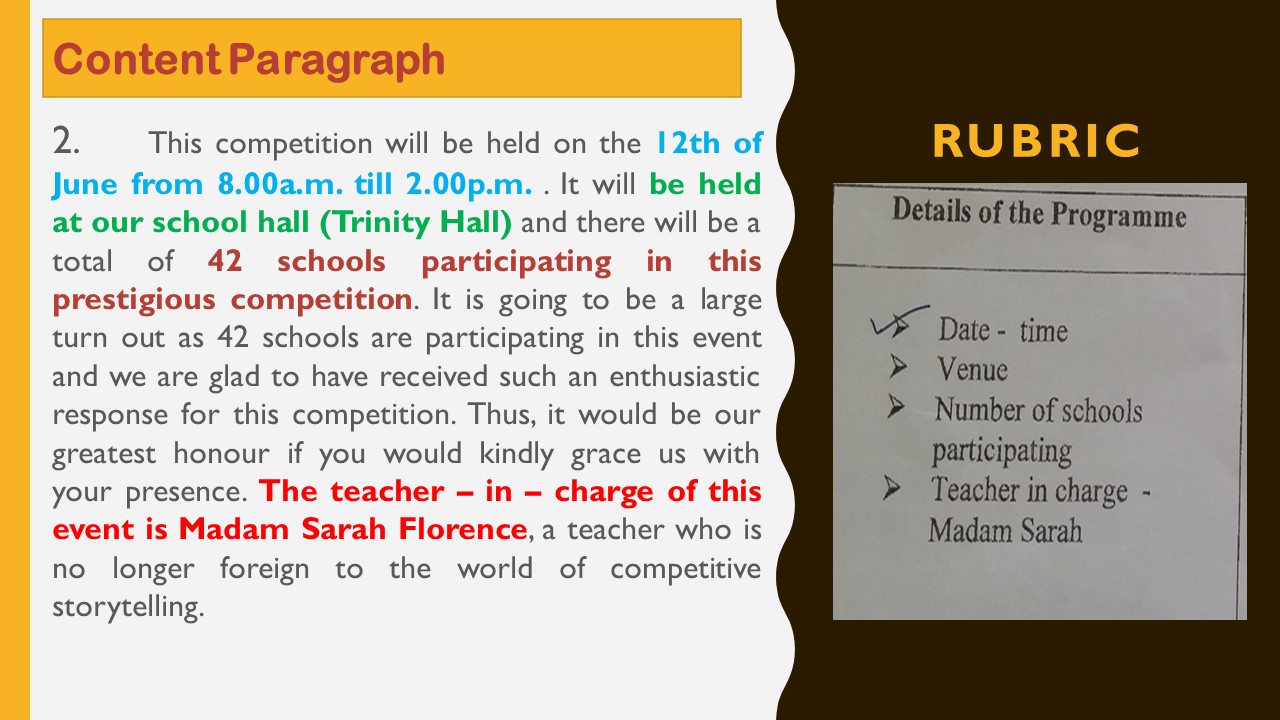 ENGLISH VIBES: Directed Writing :Writing a Formal Letter
