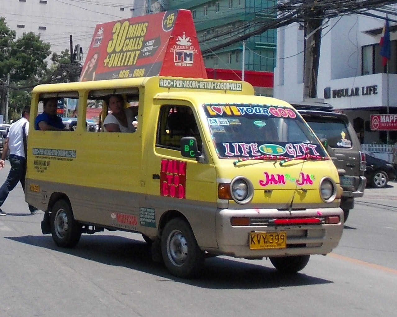 Cagayan de Oro Snapshots: Religious multicab