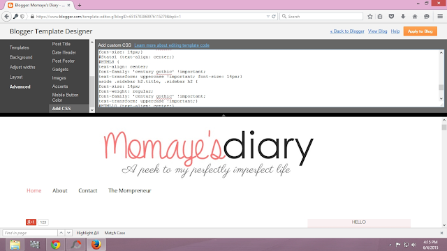 How to Customize the Blogger Page Header