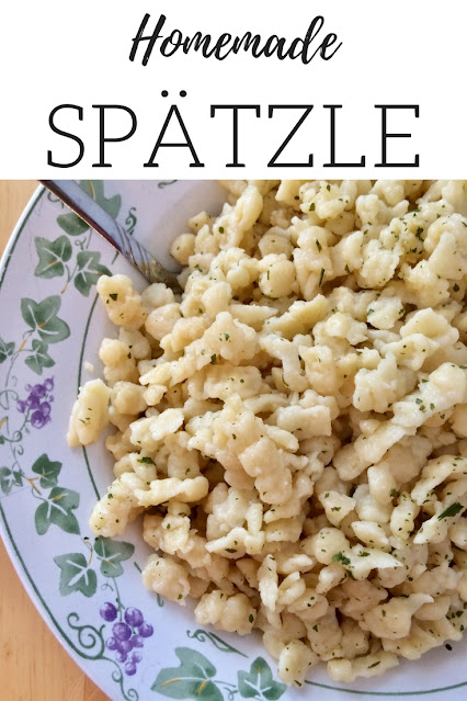 Savory Moments: Spätzle