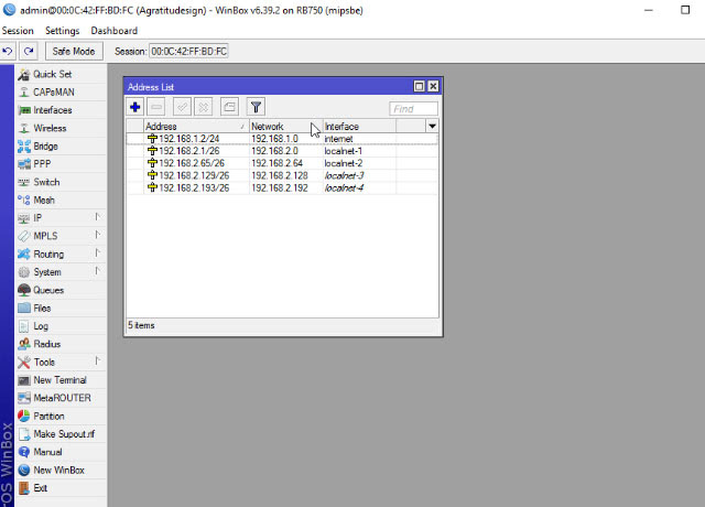 Local Port Interfaces same Network different Subnets and Bridge ...