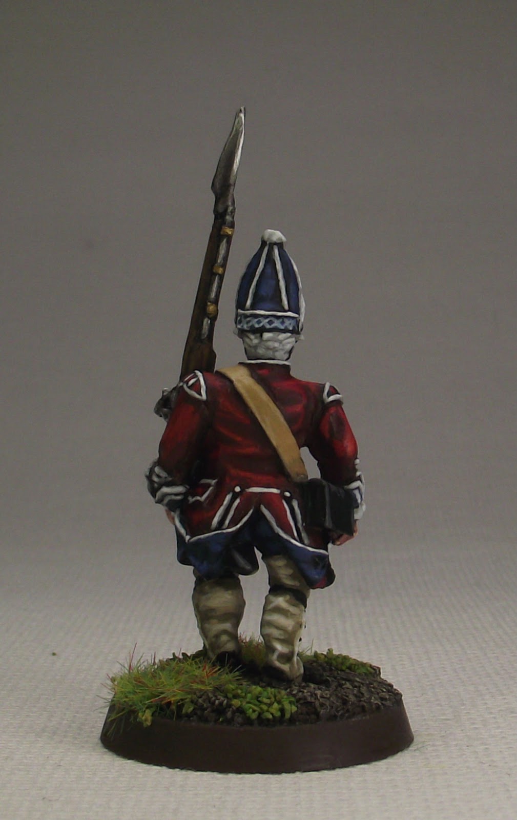 Dazler Painting: Seven Year War British Grenadiers