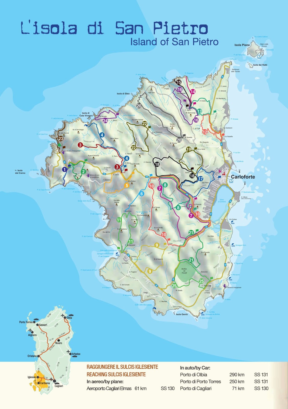 CARLOFORTE: Trekking nell'Isola di San Pietro