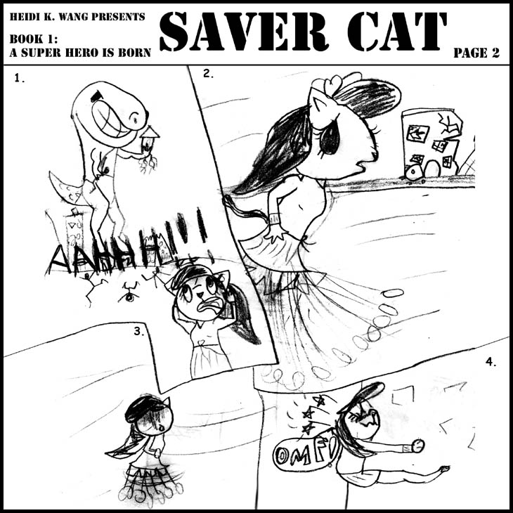 Heidi K. Wang Presents Saver Cat