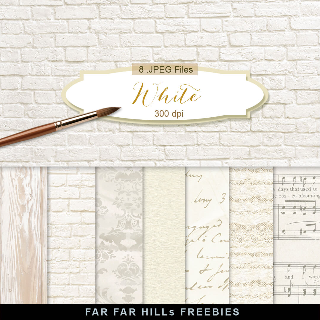 New Freebies Kit of Backgrounds - White:Far Far Hill - Free database of ...