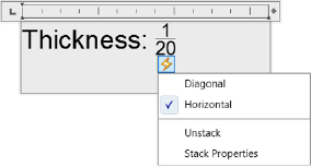 What New in AutoCAD?: Autostacking of Fractions