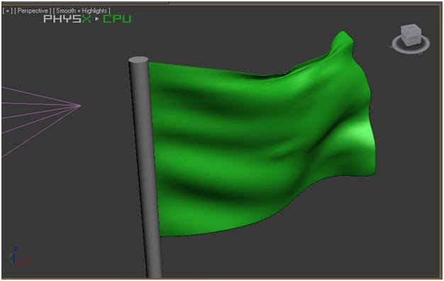 Animasi Bendera 3D dengan Cloth Modifier ~ Mari Mengenal 3D