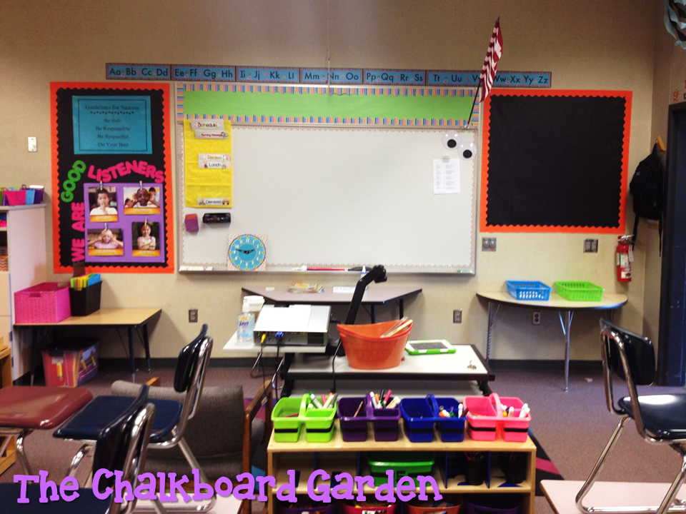 The Chalkboard Garden: My First Ever Classroom Tour