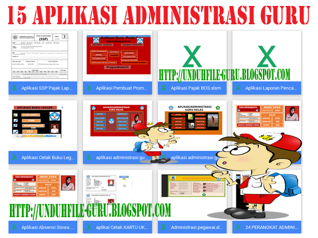 133 File Administrasi Guru Kelas Format Words dan Excel - Dunia ...
