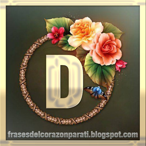 Frases para tu Corazón: Alfabeto Bella Corona de Flores