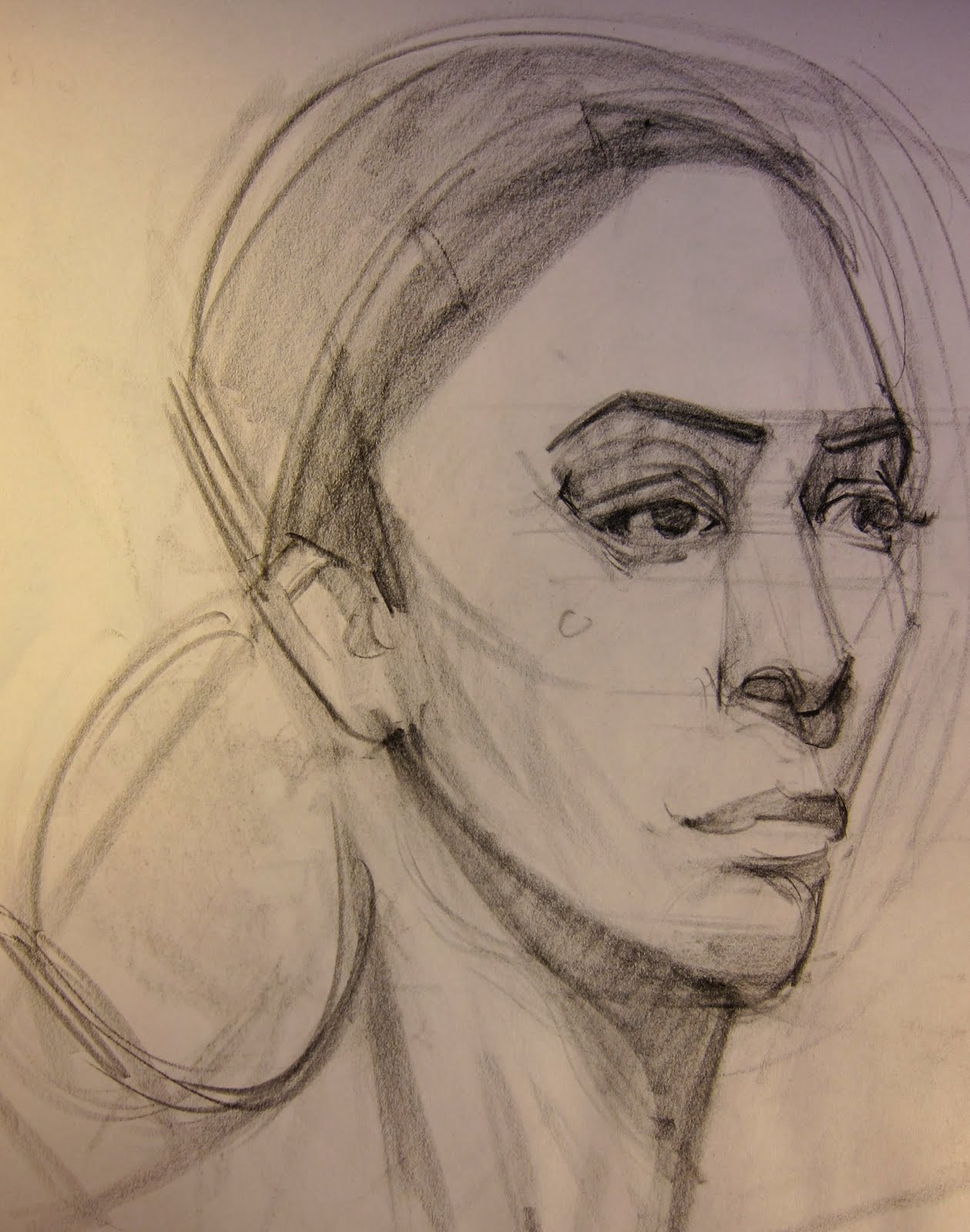 Sketchblog Chris Chien: More Head Painting/ Head Drawing (Reilly Method ...