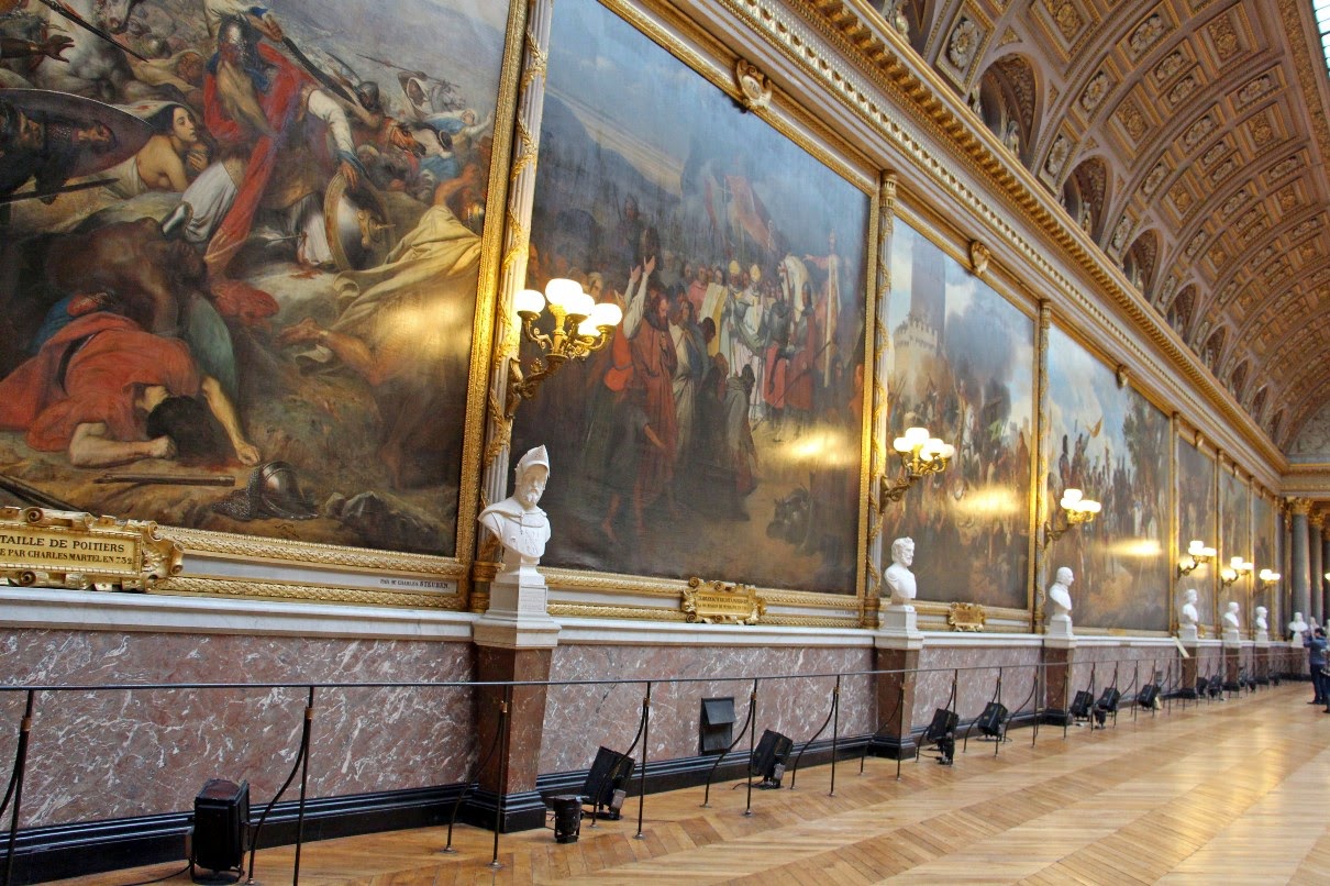 the viewing deck: Versailles 1st part; Inside the Palace