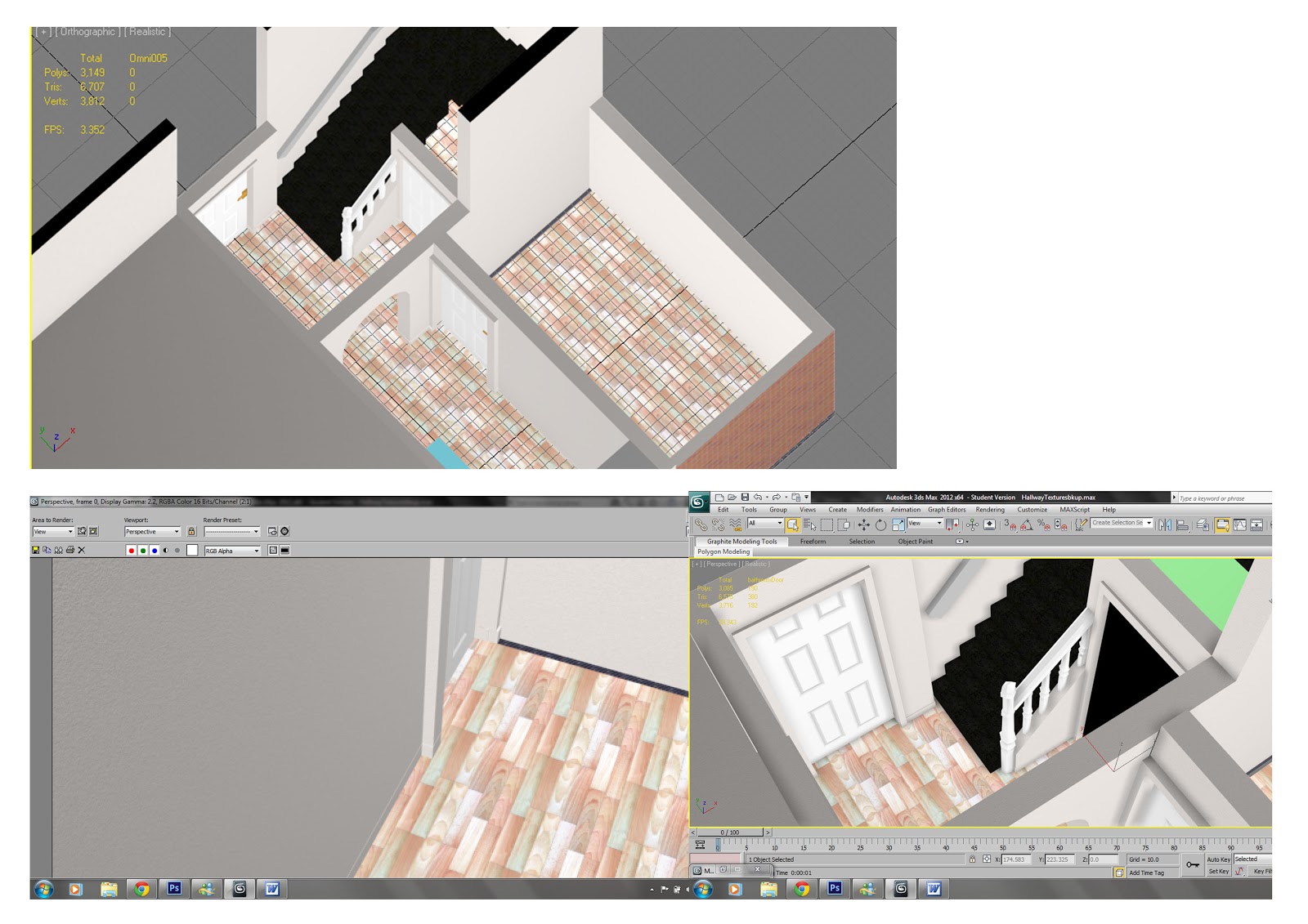 3D Development Work: Adding Textures