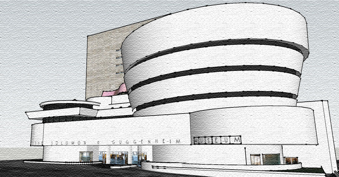 ARCHITECTURE STUDENT'S CORNER: F.L.WRIGHT'S BUILDINGS - GUGGENHEIM MUSEUM
