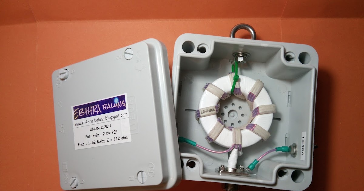 EB4HRA BALUNS: UNUN 2:1